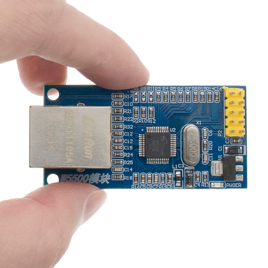 W5500 Ethernet Network Module Hardware Tcp Ip 51stm32 Microcontroller Program Over W5100