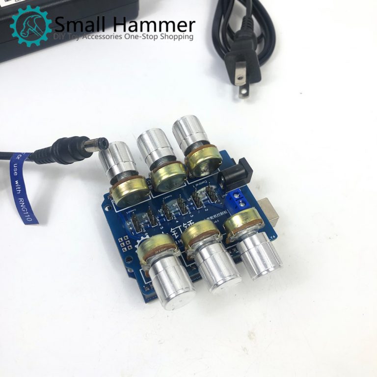 6dof Servo Control Kit Robot Arm For Arduino Potentiometer Knob With Adapter Sg90 Mg996 Mg90s