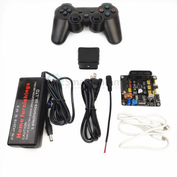 6DOF robot arm Manipulator PS2 Remote Control Kit 6DOF Arduino Control ...