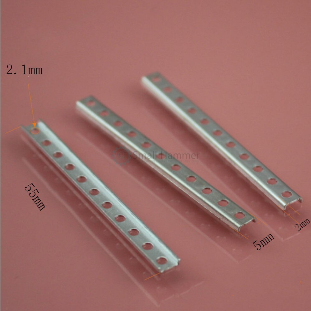 1pcs Single row groove rod iron piece iron rod groove type reinforcing ...