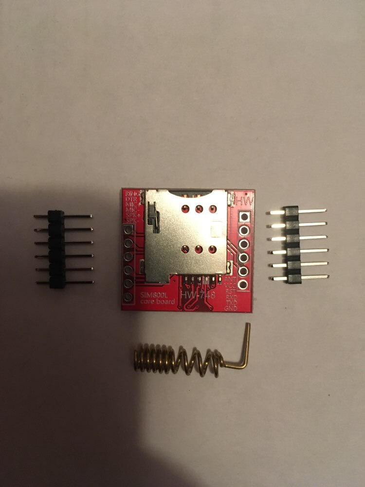 Mini Smallest SIM800L GPRS GSM Module MicroSIM Card Core Wireless Board ...