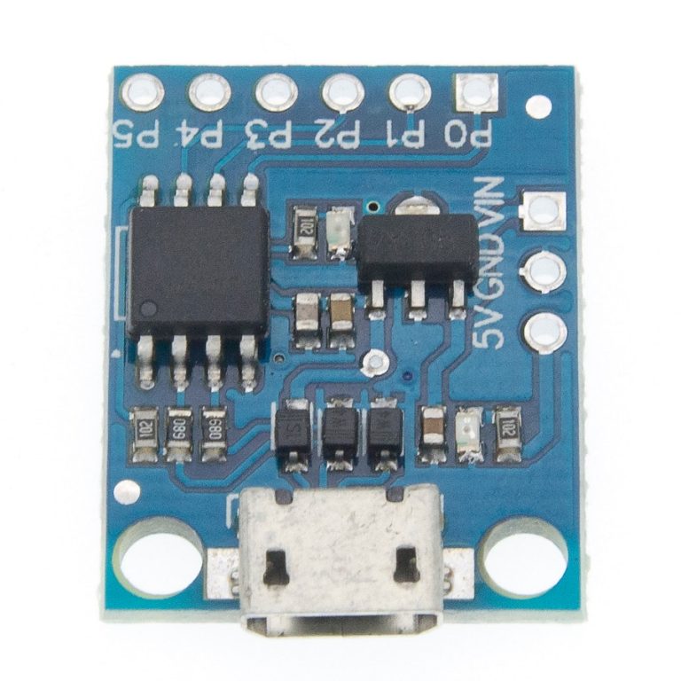 Blue Black TINY85 Digispark Kickstarter Micro Development Board ...