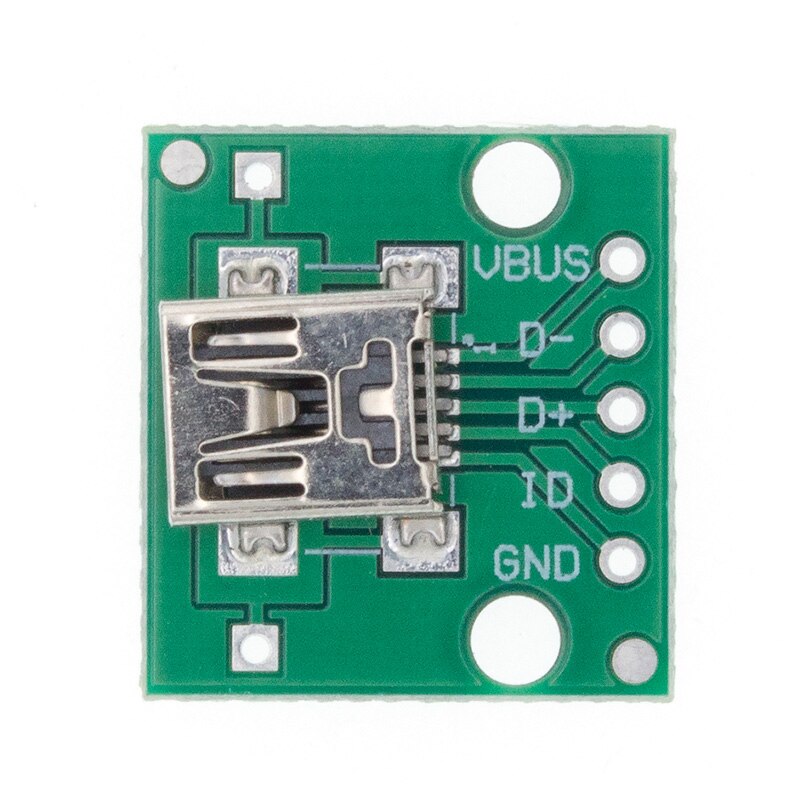 10PCS USB Male Connector / MINI MICRO USB to DIP Adapter 2.54mm 5pin ...