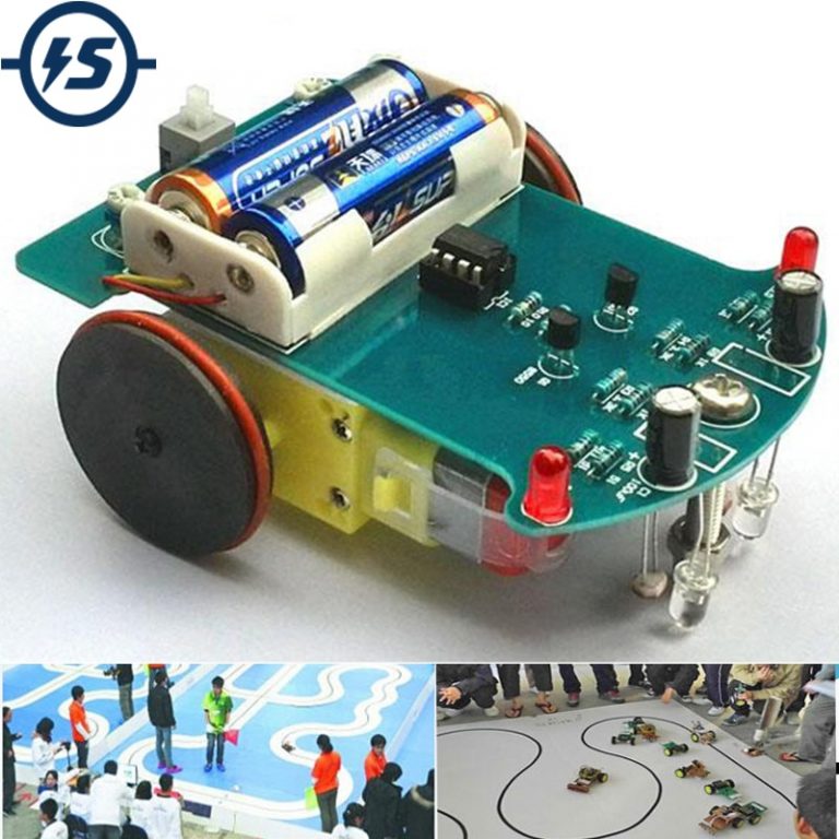 D2-1 DIY Kit Intelligent Tracking Line Smart Car Kit TT Motor ...
