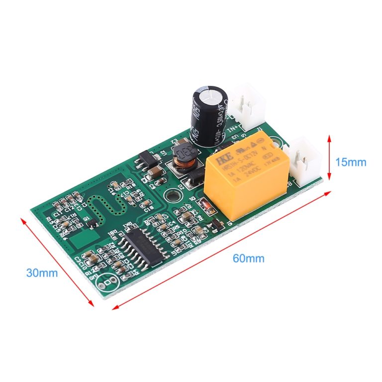 Microwave Radar Sensor Module Relay Output Switch Controller Human Body ...