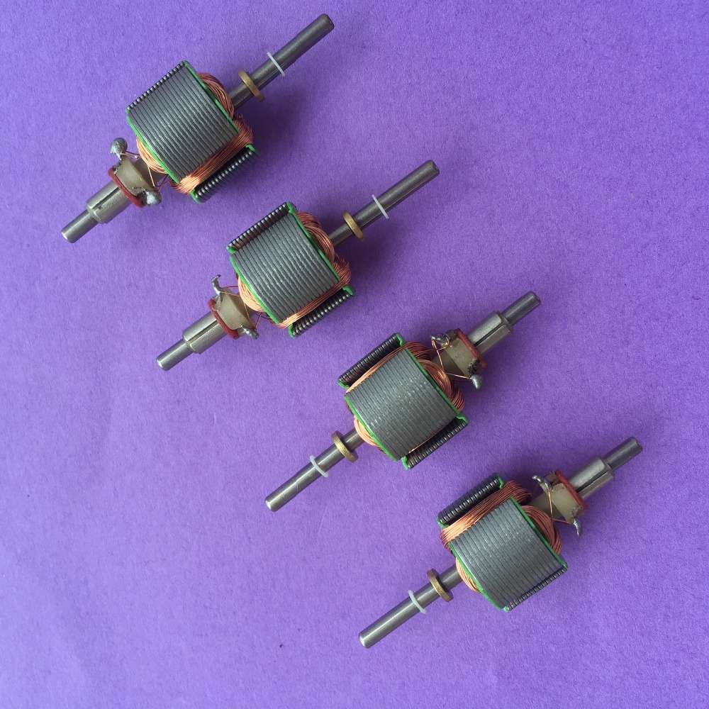 4pcs/lot J425 130 Motor Rotor Bare Motor Coil DIY Micro DC Motor Self ...