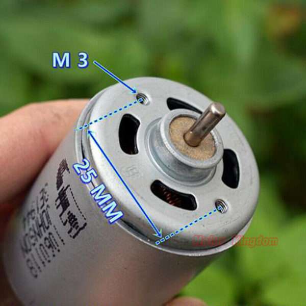 JOHNSON RS-570 Electric Motor 35mm*65mm DC 12V 14.4V 19.6V 12200RPM ...