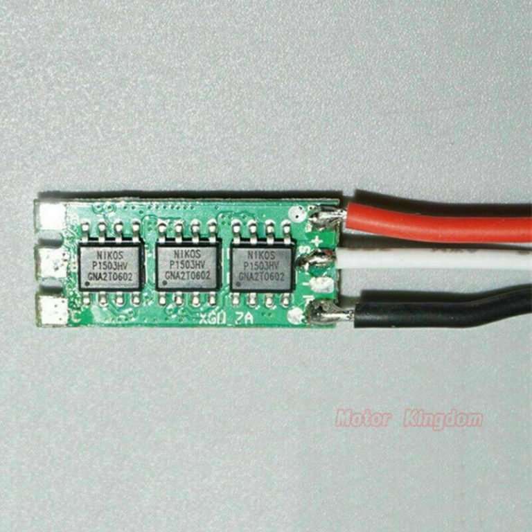 Mini RC Airplane 2S Brushless ESC 6A-7A 5-8.5V Mini Electronic Speed ...