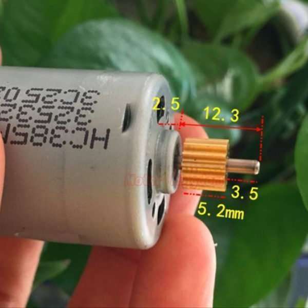 JOHNSON RS-385 HC385MG DC Motor 3V-12V 28700RPM High Speed Power Large ...