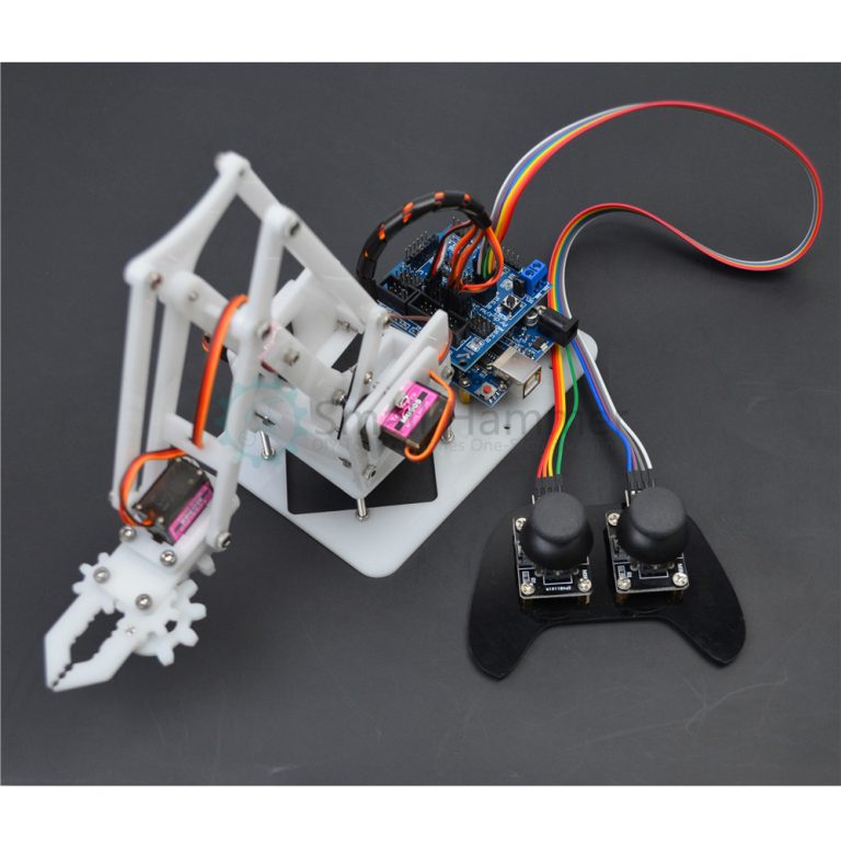 4DOF manipulator arduino Robotic arm ps2 remote control mg90s servo – SINONING- Electronics DIY ...