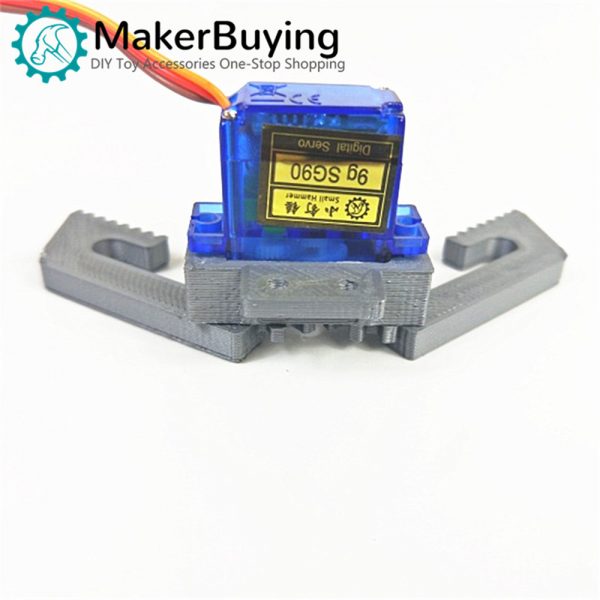 Gray Upgraded Hand Grab Machine Grab Grip Robot Claw Robot sg90 Parts ...