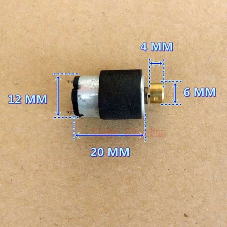 12mm*20mm Mini 1220 Round Cylinder Vibration Vibrating Motor DC 3V 5V ...