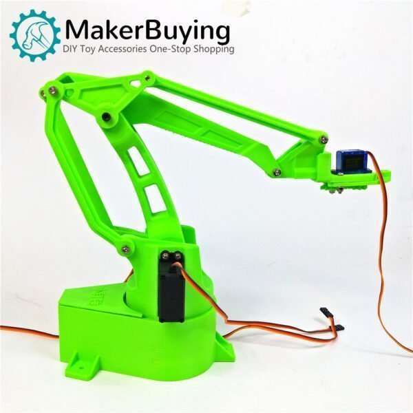 3D printed 4DOF four-degree-of-freedom robotic arm Big DIY robot ...