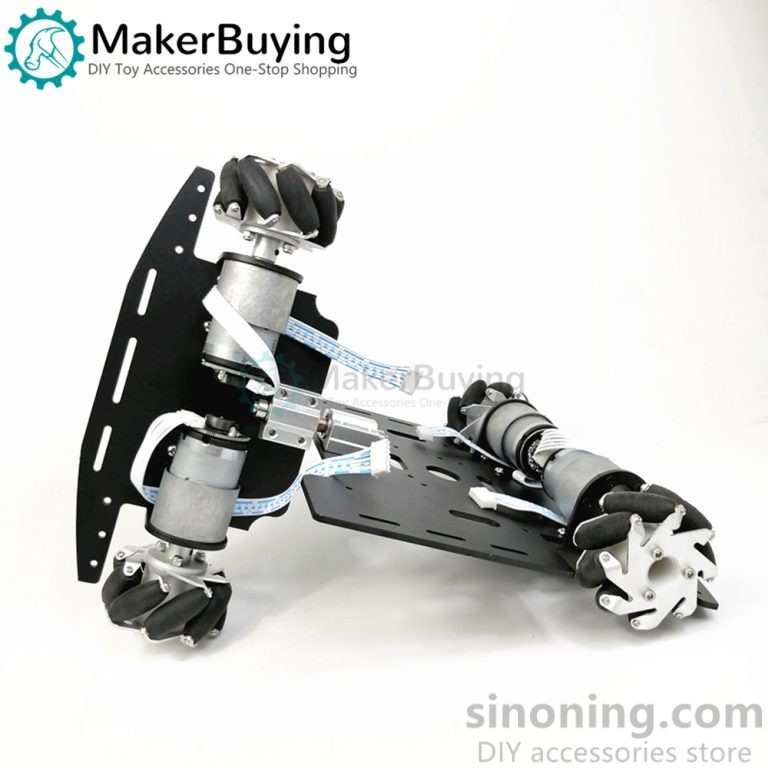 Mecanum Wheel Car Kit Omnidirectional Wheel Mobile Platform Smart Car ...
