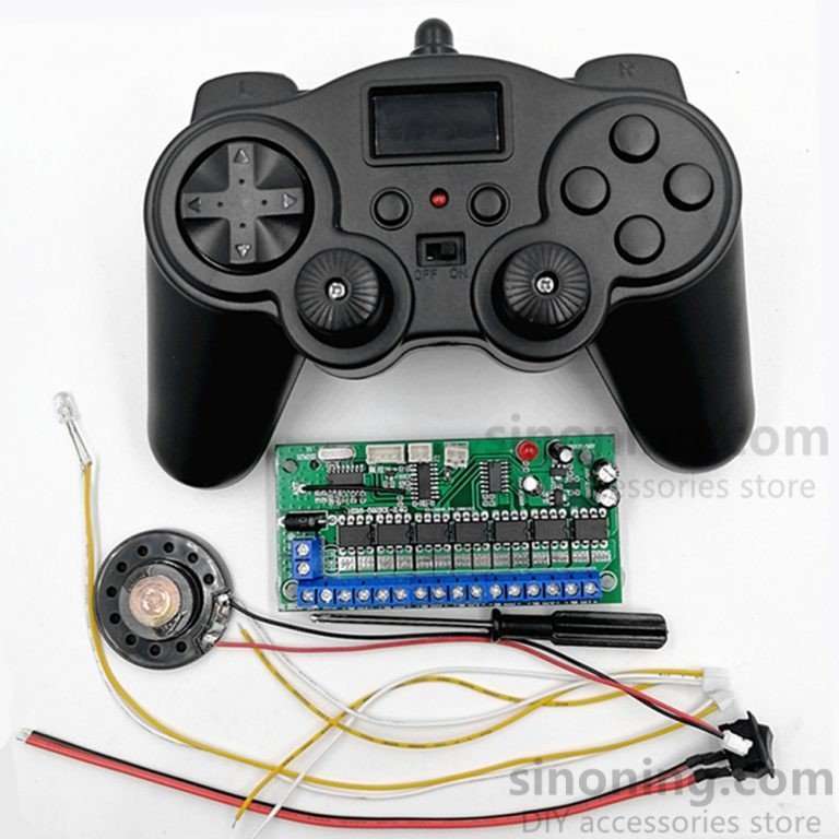 16 CH 2.4Ghz remote control and receiver kit for robot tank excavator ...