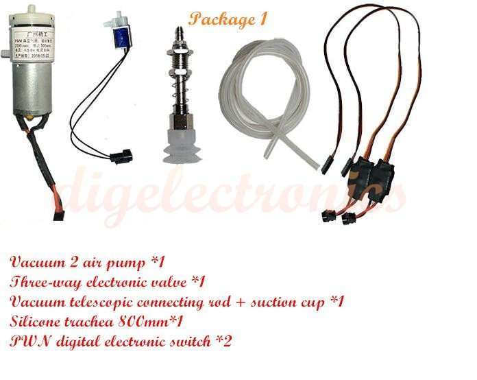 Robot Arm Air pump valve Pwm Electronic Switch Controller Vacuum ...