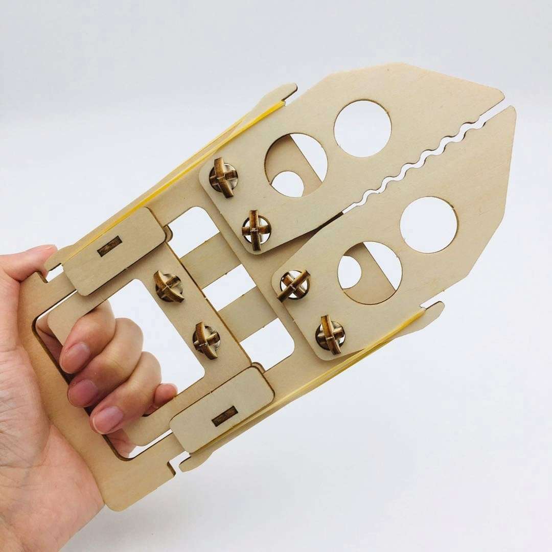 Happyxuan Mechanical Manipulator Hand Toy STEM Learning Educational DIY ...