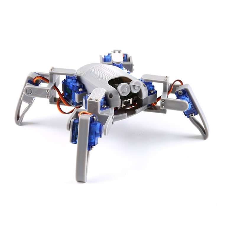Bionic Quadruped Spider Robot Kit for Arduino,wifi diy, STEM Crawling ...