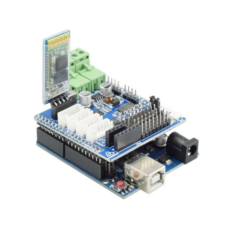 Moebius 4 Channel Motor Driver Board Compatible with Arduino for Smart ...
