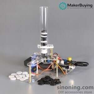 DIY Arduino Color Sorter,Black and white chess pieces sorting,arduino ...