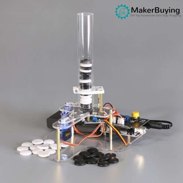 DIY Arduino Color Sorter,Black and white chess pieces sorting,arduino ...