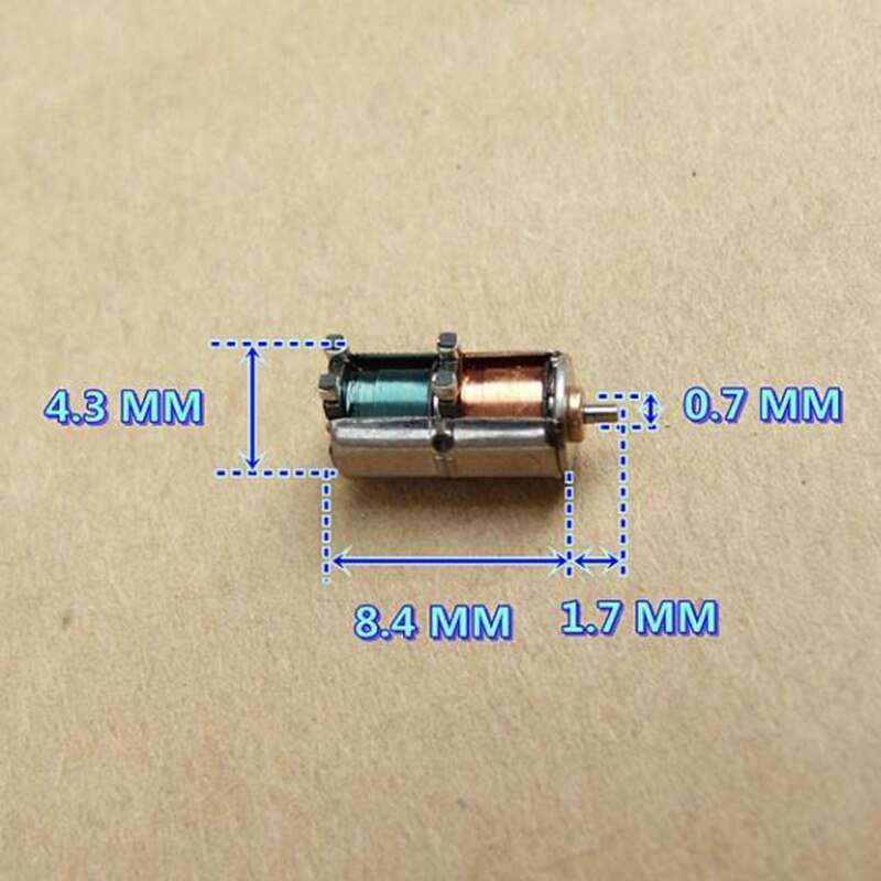 Brand new Japan SANYO tiny 4mm 2-Phase 4-Wire DC 5V Precision Stepper ...