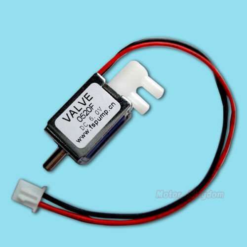 DC 6V 12V 24V 2-position 3-way Air Valve Gas Valve Micro Mini Electric ...