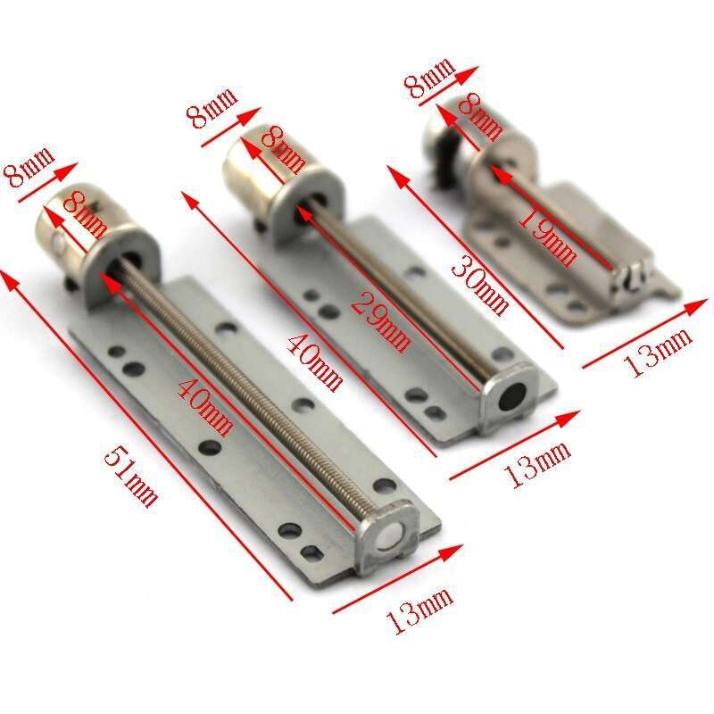 30mm 40mm 50mm Stroke Micro Mini Electric Precision Screw Slide Stepper ...