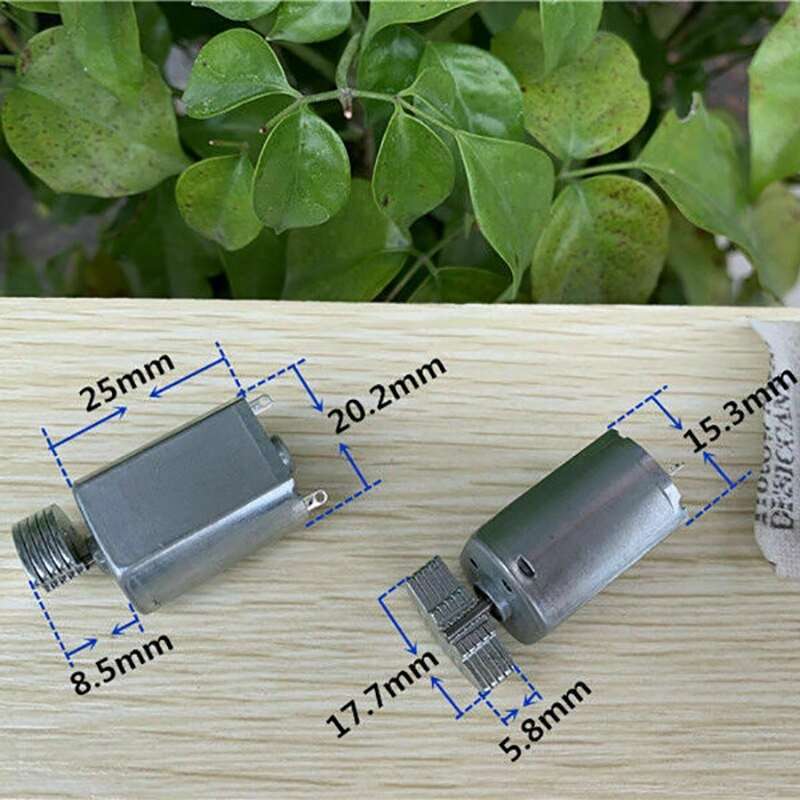 DC 3V-6V 3.7V Strong Vibration Small 15mm*20mm Vibrator DC Motor Micro ...