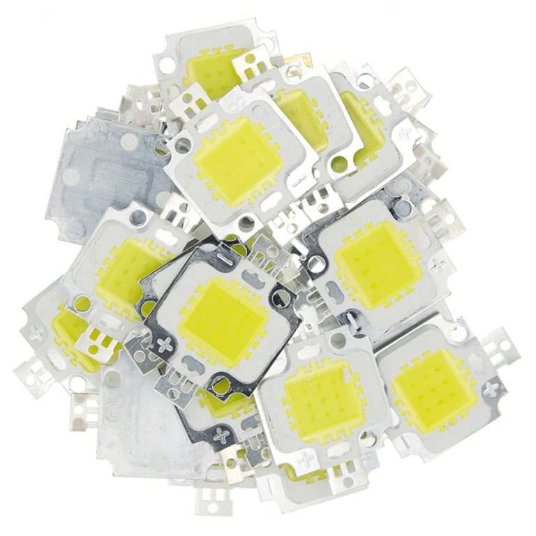 1PCS 10W LED white Cold white Led chip for Integrated Spotlight 12v DIY ...