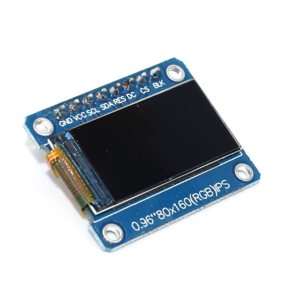 IPS 0.96 inch TFT 7P SPI HD 65K Full Color LCD Module ST7735 Drive IC ...