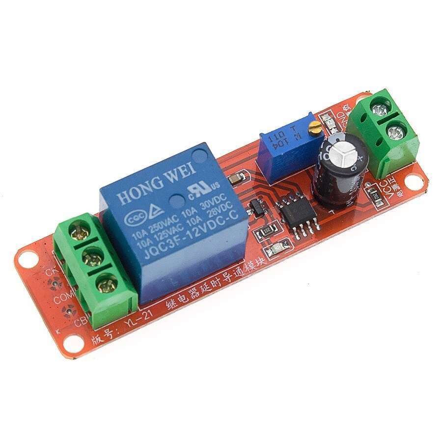 DC 12V Time Delay Relay module NE555 Time Relay Shield Timing Relay ...