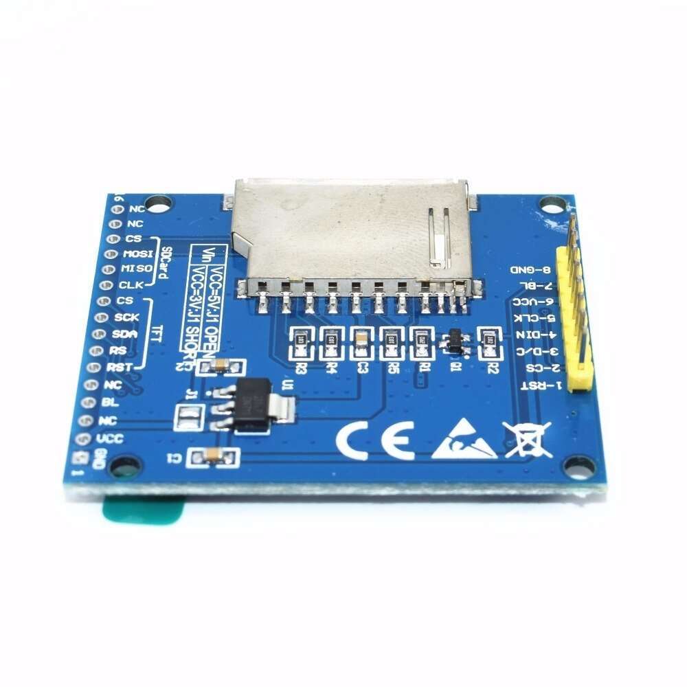 Mini 1.8 Inch Serial SPI TFT LCD Module Display with PCB Adapter IC ...