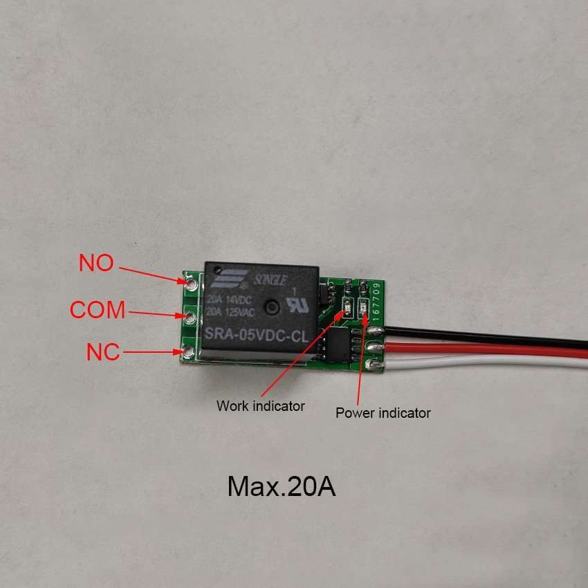K1 PWM Switch Remote Control Relay Switch Navigation Light Control ...