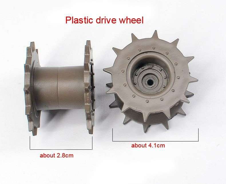 Track/Plastic Drive Wheels/Induction Wheel Spare Parts For 1/16 Heng ...