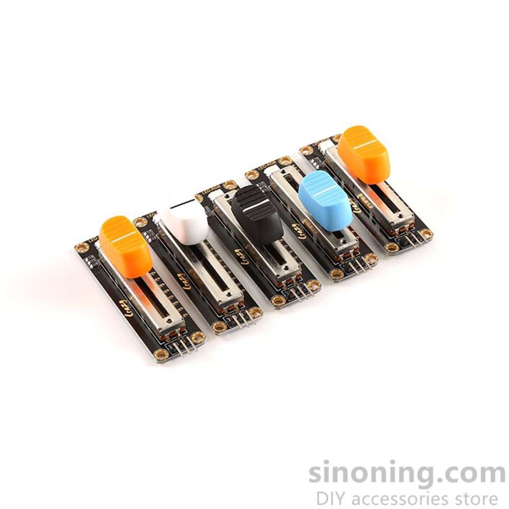 1pcs Slider sensor module Arduino 10K slide potentiometer 103 analog signal output - SINONING ...