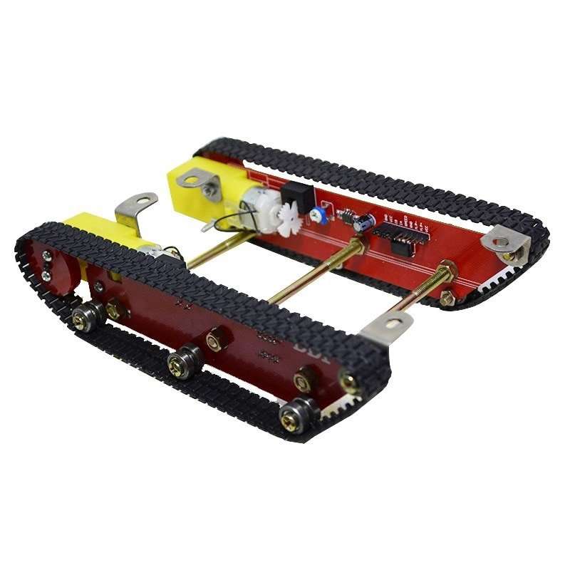 Smart Robot Tank Car Chasis Kits Caterpillar Crawler Chassis Track ...