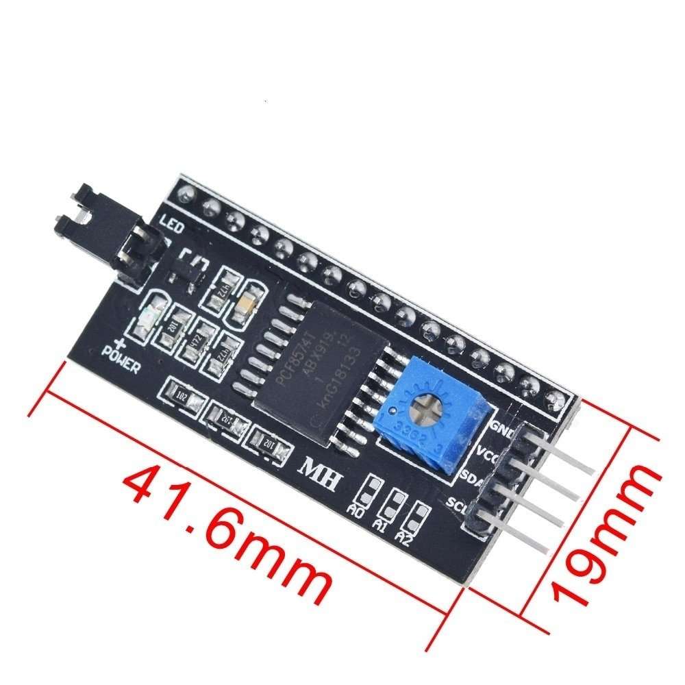 LCD module Blue Green screen IIC/I2C 1602 for arduino 1602 LCD UNO r3 ...