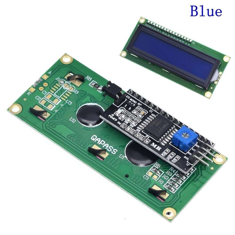 LCD module Blue Green screen IIC/I2C 1602 for arduino 1602 LCD UNO r3 ...