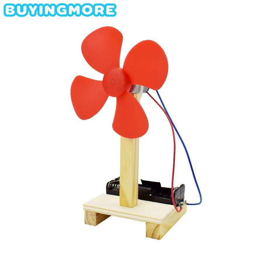 DIY Electric Fan Model Science Toys for Kids Physics Experiment School ...