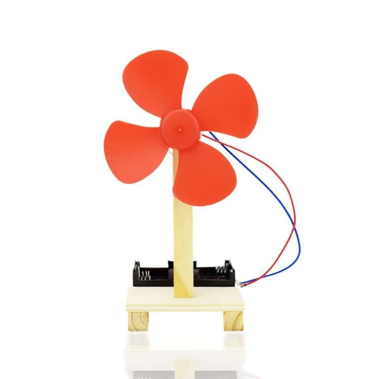 DIY Electric Fan Model Science Toys for Kids Physics Experiment School ...