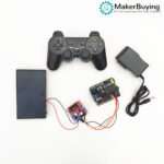 PS2 four-degree-of-freedom servo motor remote control set l298n for ...