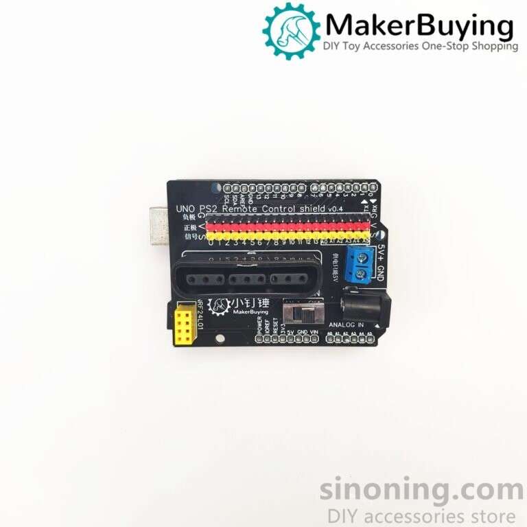 PS2 four-degree-of-freedom servo motor remote control set l298n for ...