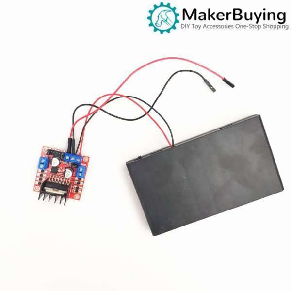 PS2 four-degree-of-freedom servo motor remote control set l298n for ...