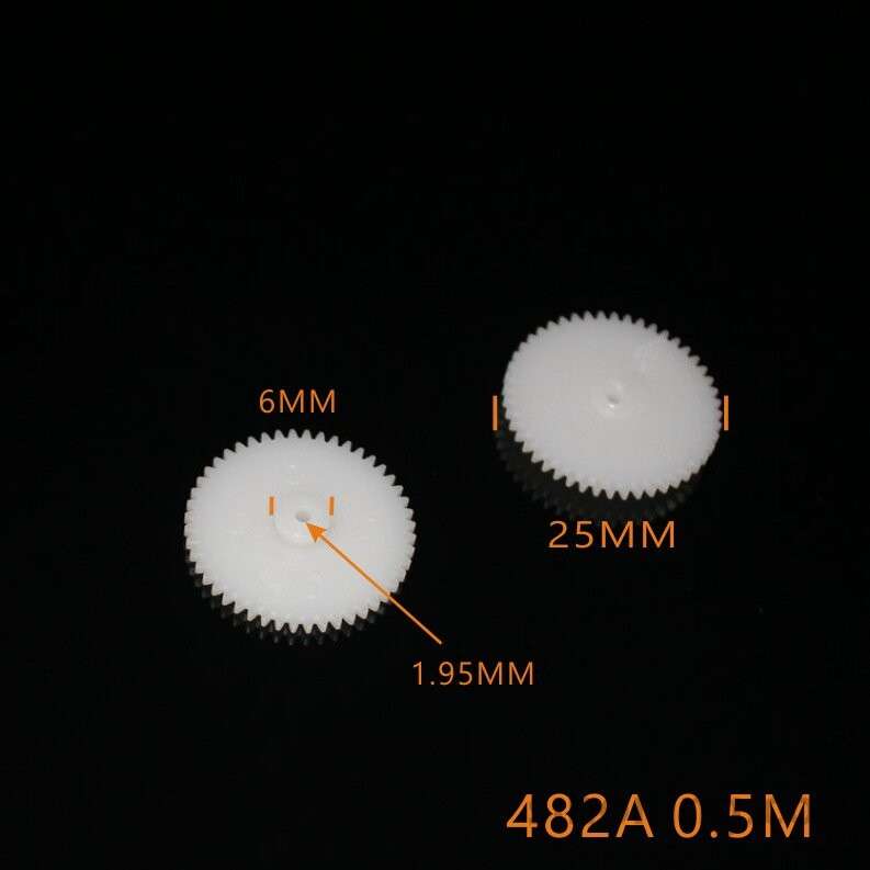 25mm diameter thin gears, gears, toy accessories, plastic gears, single ...