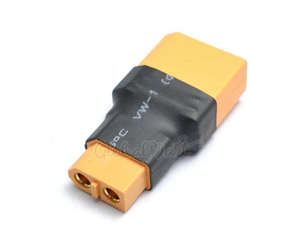XT60 Plug Male / Female To XT90 Female / Male Connector Conversion Adapter No Wire for RC ...