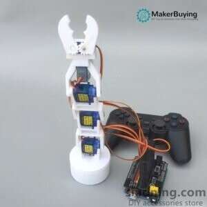 PS2 Remote Control 6DOF 3D Printing Robot Arm Kit for Arduino Control ...