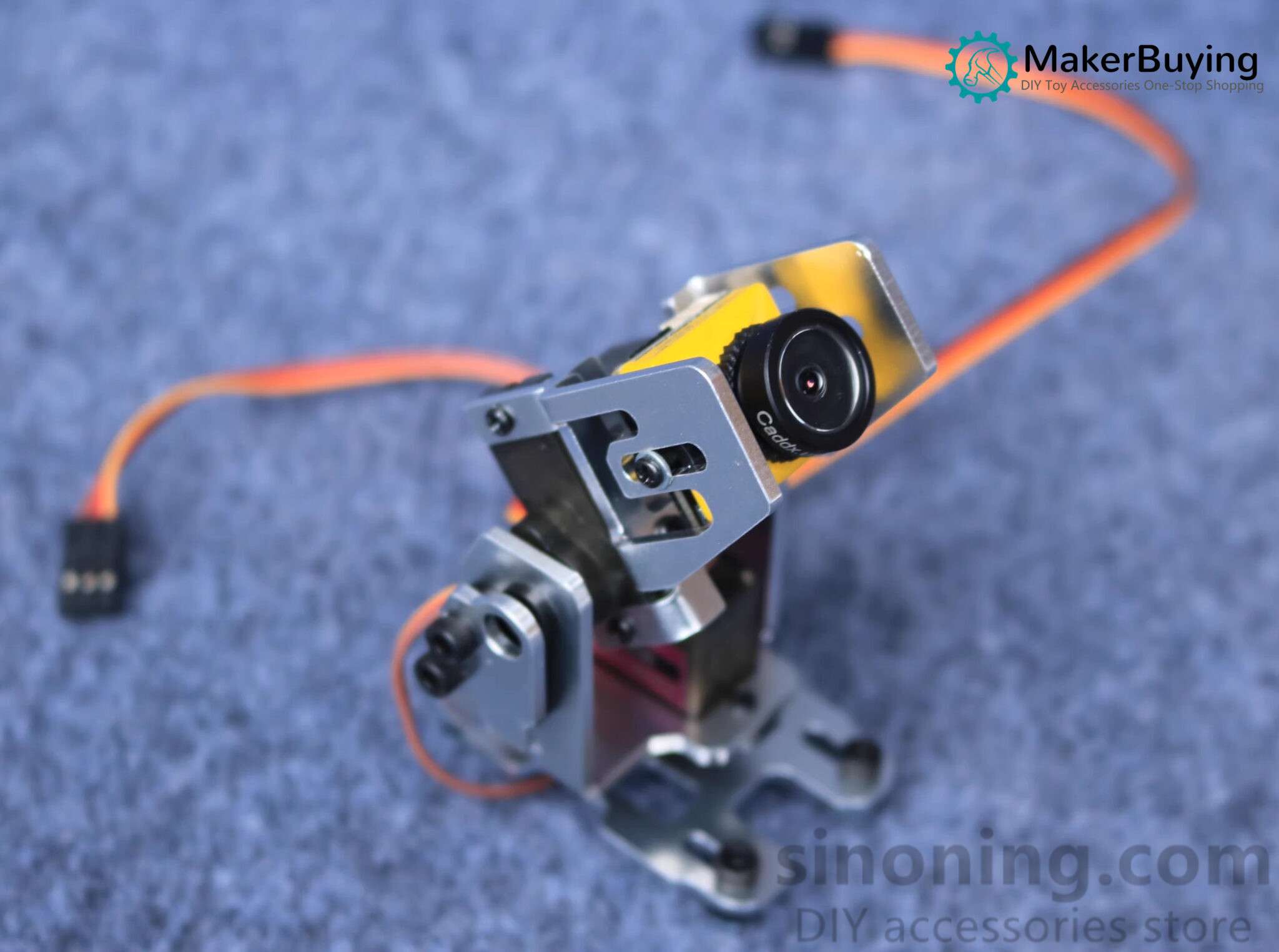 Steering gear pan tilt bracket, sky end FPV head tracking, dual axis ...