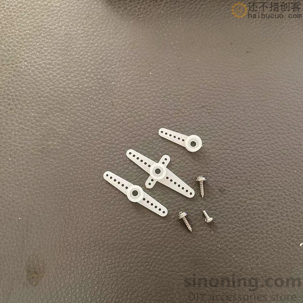 SG90/MG996R 6-hole 9g/9g servo pan head cross rocker arm steering wheel ...