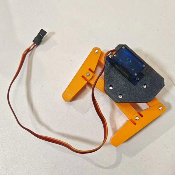 Desktop robotic arm gripper two finger fixture robot compatible with ...